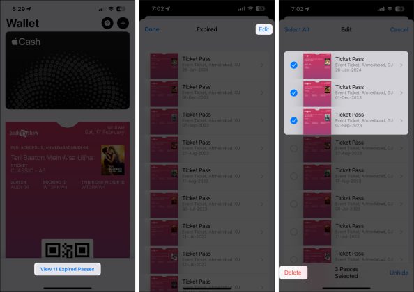 How to remove tickets, passes, and cards from Apple Wallet – iGeeksBlog
