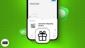 How to send iMessage sticker pack as gift on iPhone and iPad - iGeeksBlog
