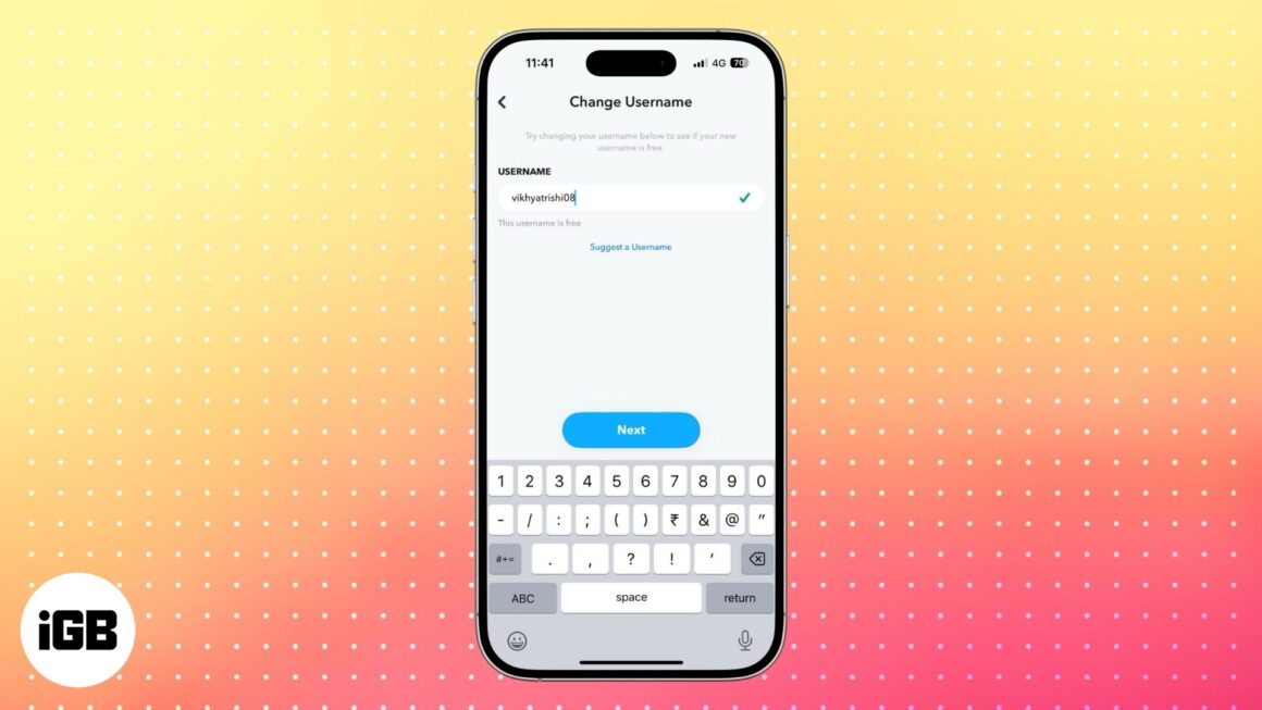 How to change your Snapchat username (Step-by-step guide) - iGeeksBlog