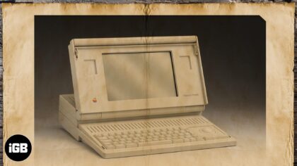 Apple’s First-Ever Laptop: An Origin Story - iGeeksBlog