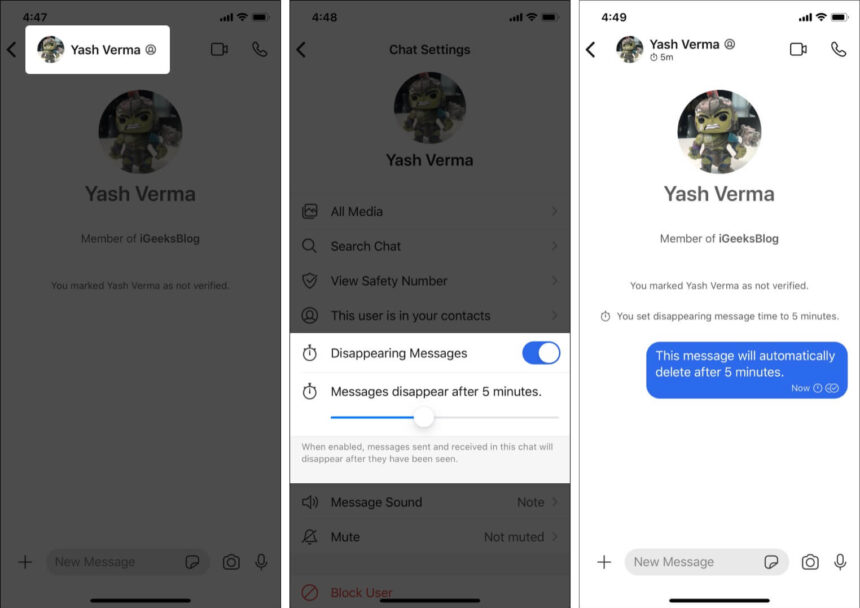 Best Sig­nal Mes­sen­ger tips and tricks for iPhone users – iGeeksBlog