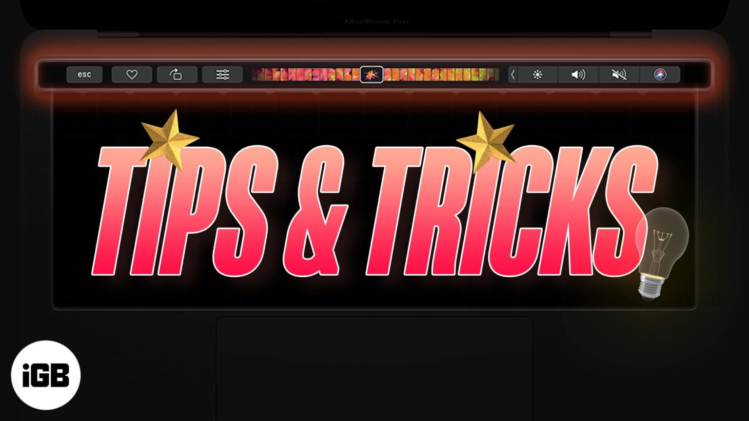 13 Excellent MacBook Pro Touch Bar tips and tricks - iGeeksBlog
