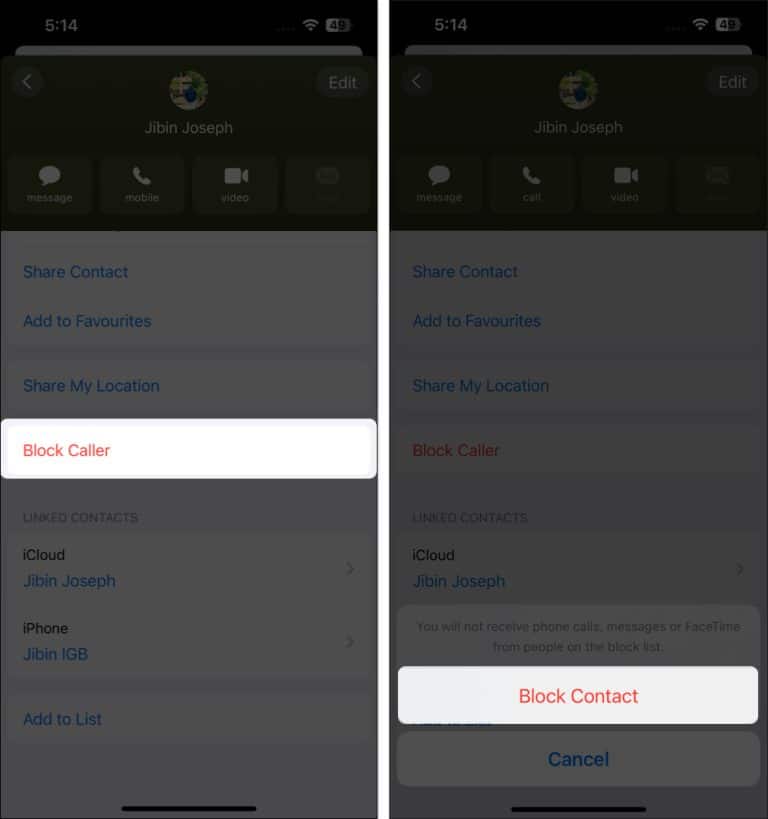 How to Block Phone Number on iPhone