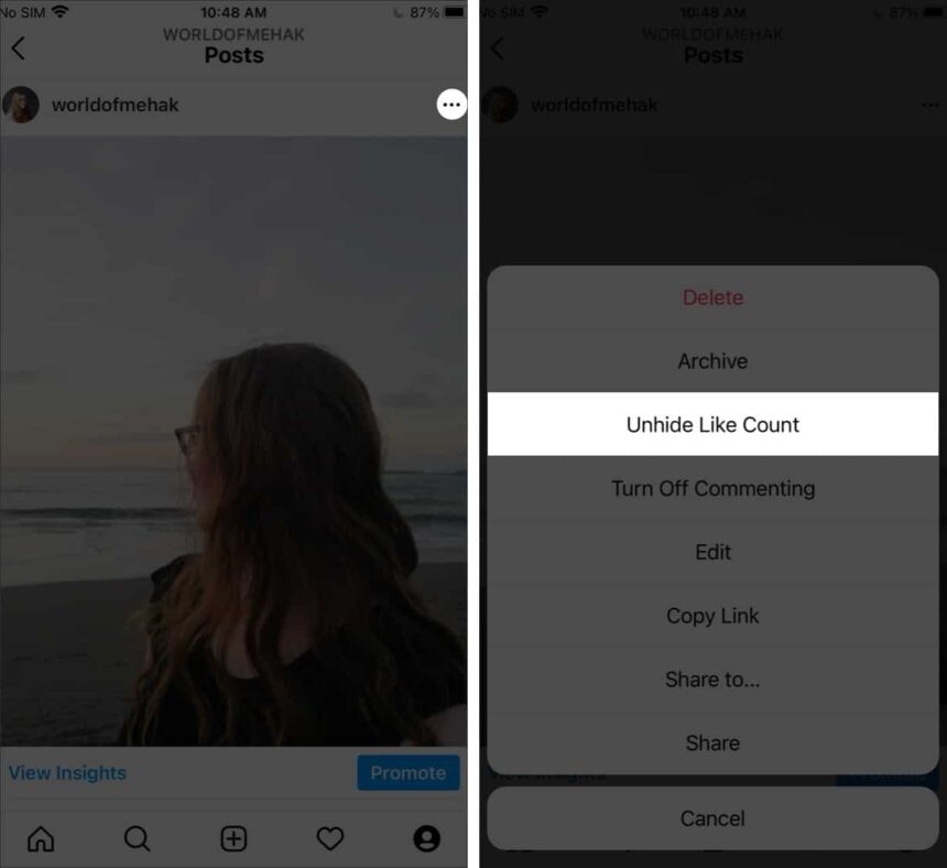 How to hide or unhide Instagram likes and view counts (2025 guide)