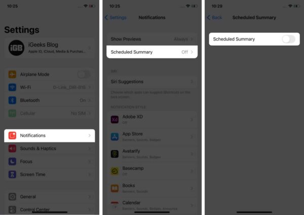 How To Use Notification Summary On Iphone Igeeksblog