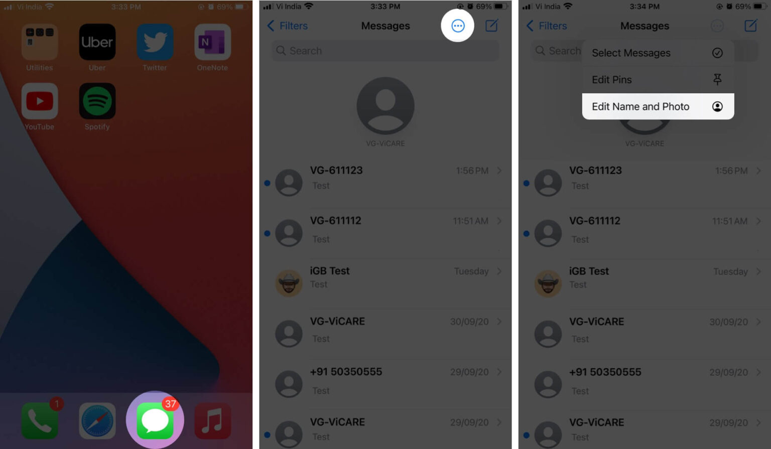 How to customize your iMessage profile on iPhone – iGeeksBlog