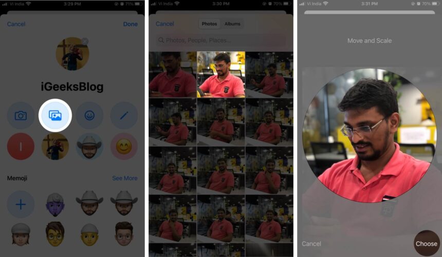 How to customize your iMessage profile on iPhone – iGeeksBlog