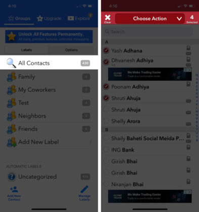 How to delete multiple contacts on iPhone at once (3 ways) – iGeeksBlog