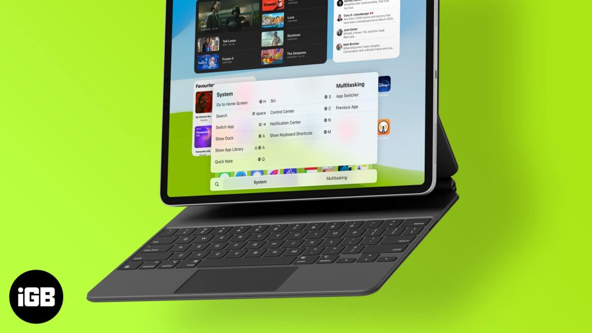 All new iPad keyboard shortcuts (Updated iPadOS 15) - iGeeksBlog