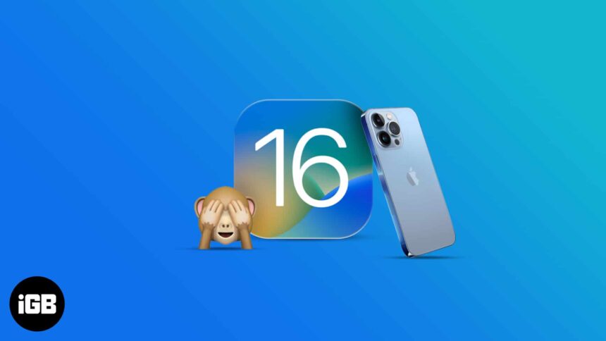25 Best iOS 16 hidden features for iPhone - iGeeksBlog