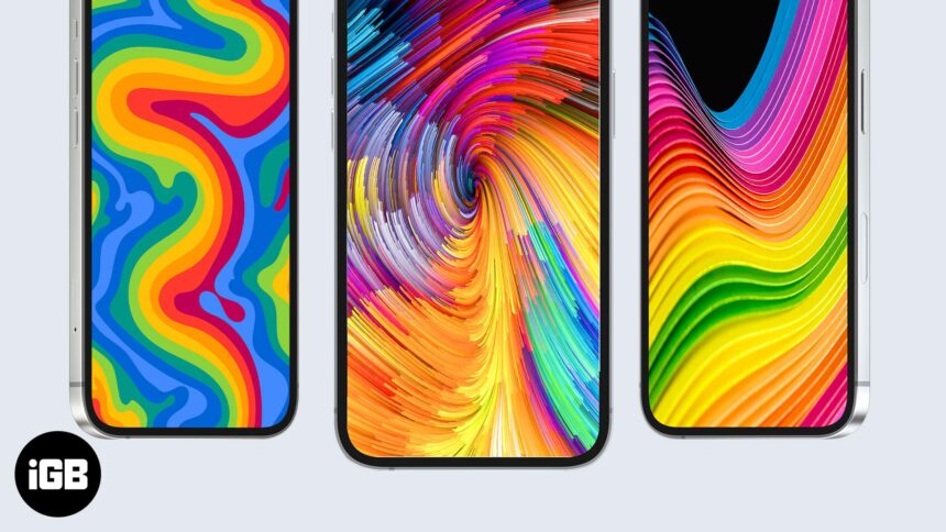 Colorful Wallpapers for iPhone: Add Some Pep to Your Screen - iGeeksBlog