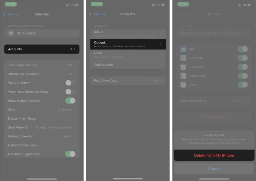iPhone calendar not syncing with Outlook? 12 Fixes – iGeeksBlog