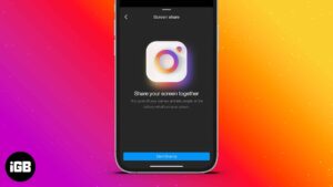 How to share screen on Instagram video calls - iGeeksBlog
