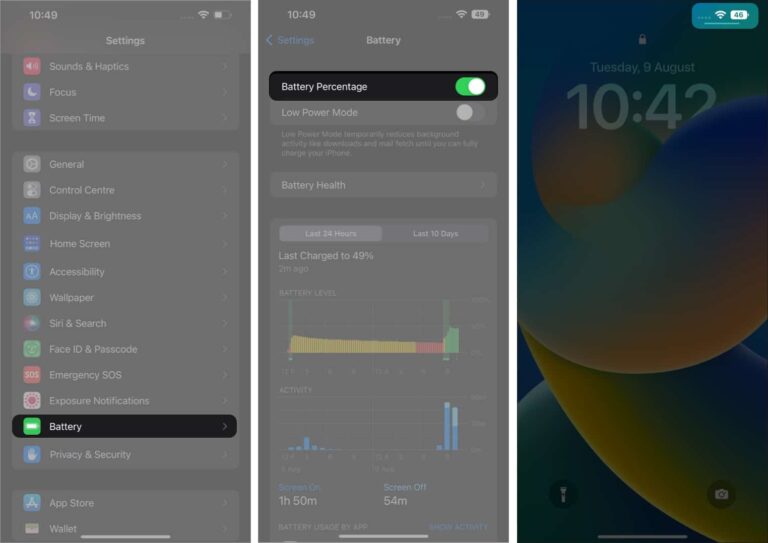 How to show battery percentage on iPhone (All models) – iGeeksBlog