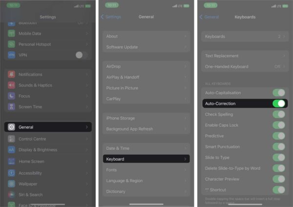 How to fix autocorrect not working on iPhone or iPad – iGeeksBlog