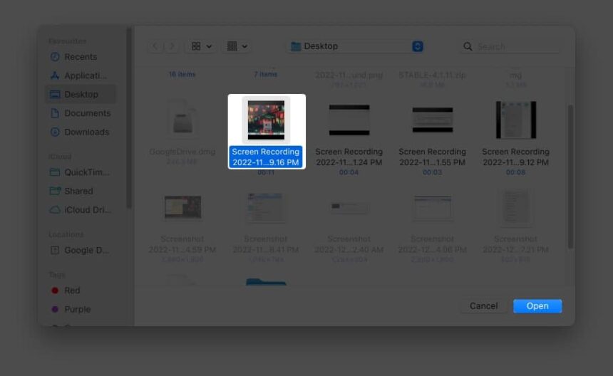 How to use QuickTime Player on Mac ( macOS Ventura ) – iGeeksBlog