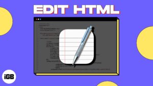 How to use TextEdit on Mac to create and edit HTML files - iGeeksBlog