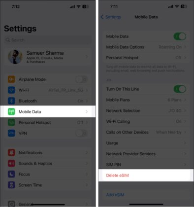 eSIM Not Working on iPhone? 13 Ways to Fix it! – iGeeksBlog