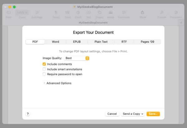 10 Tips to use Apple Pages on Mac like a pro! – iGeeksBlog