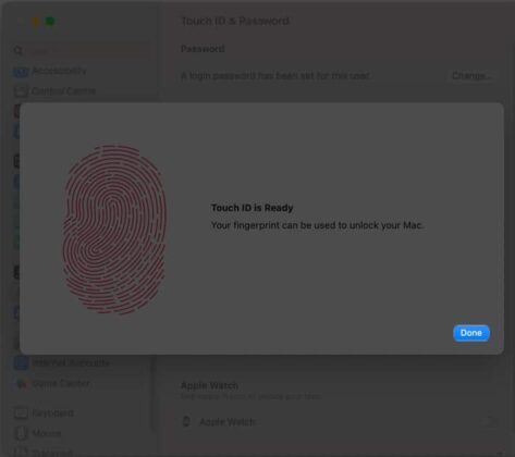 How to use Touch ID on your Mac