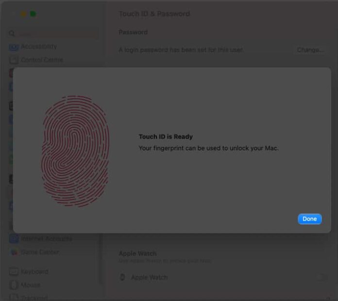 How to use Touch ID on your Mac
