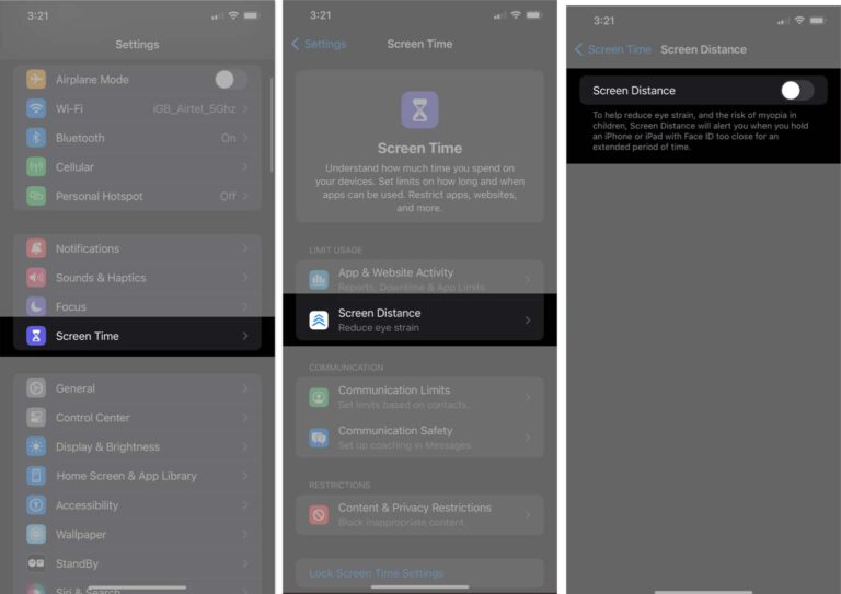 How to use the Screen Distance on your iPhone