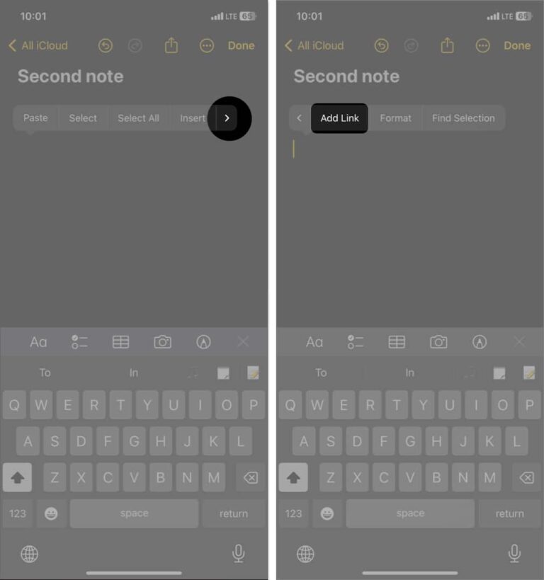 How to Link Notes in Apple Notes on iPhone, iPad, and Mac