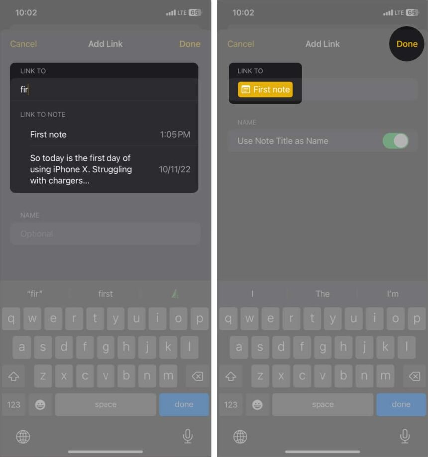 How to Link Notes in Apple Notes on iPhone, iPad, and Mac