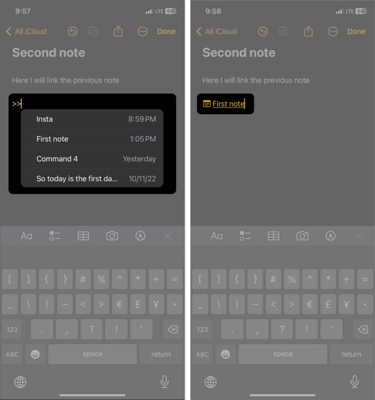 How to Link Notes in Apple Notes on iPhone, iPad, and Mac