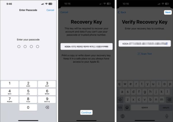 How to create Apple ID Recovery Key on iPhone or iPad – iGeeksBlog