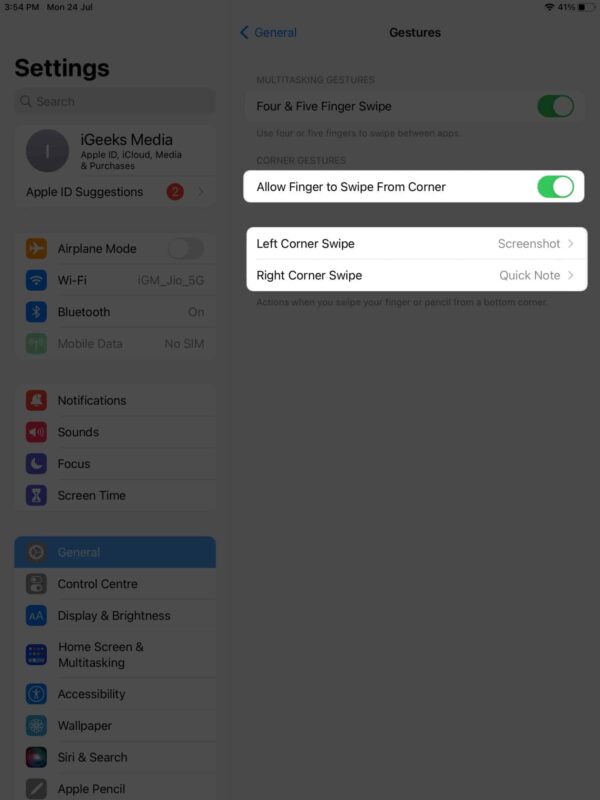How to take screenshots on your iPad using gestures