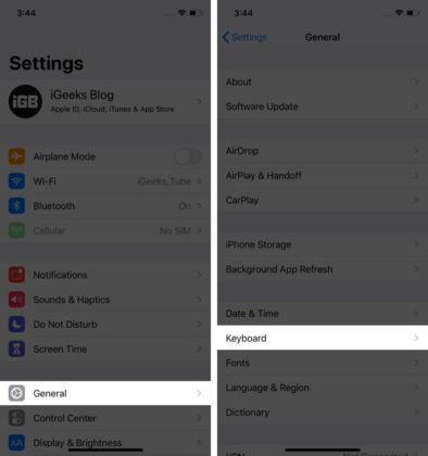 How to turn off autocorrect on iPhone and iPad – iGeeksBlog