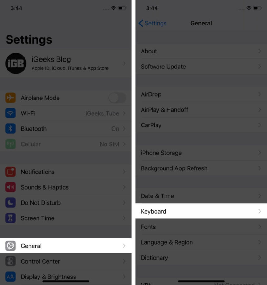 How to turn off autocorrect on iPhone and iPad – iGeeksBlog