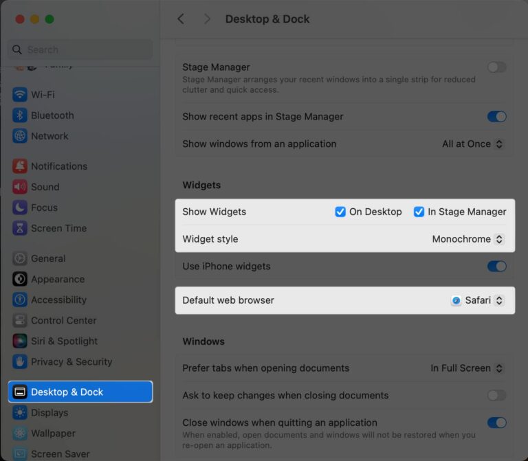 How to add widgets on your Mac