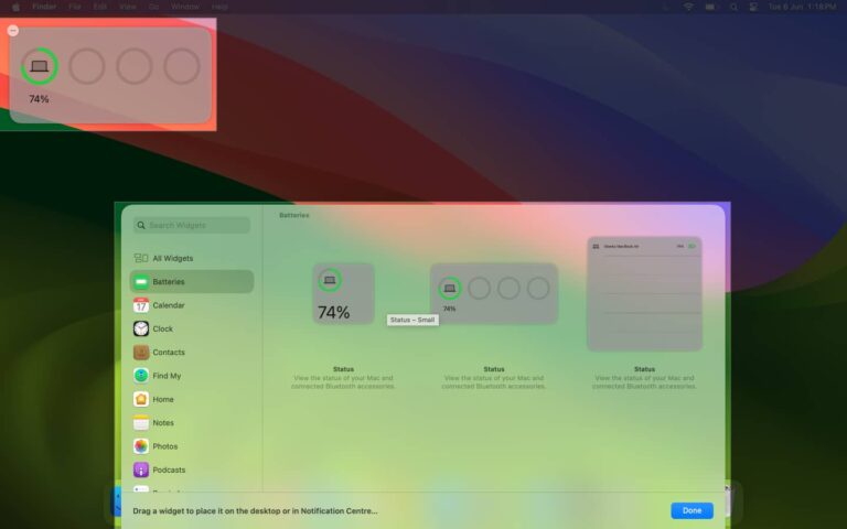 How to add widgets on your Mac