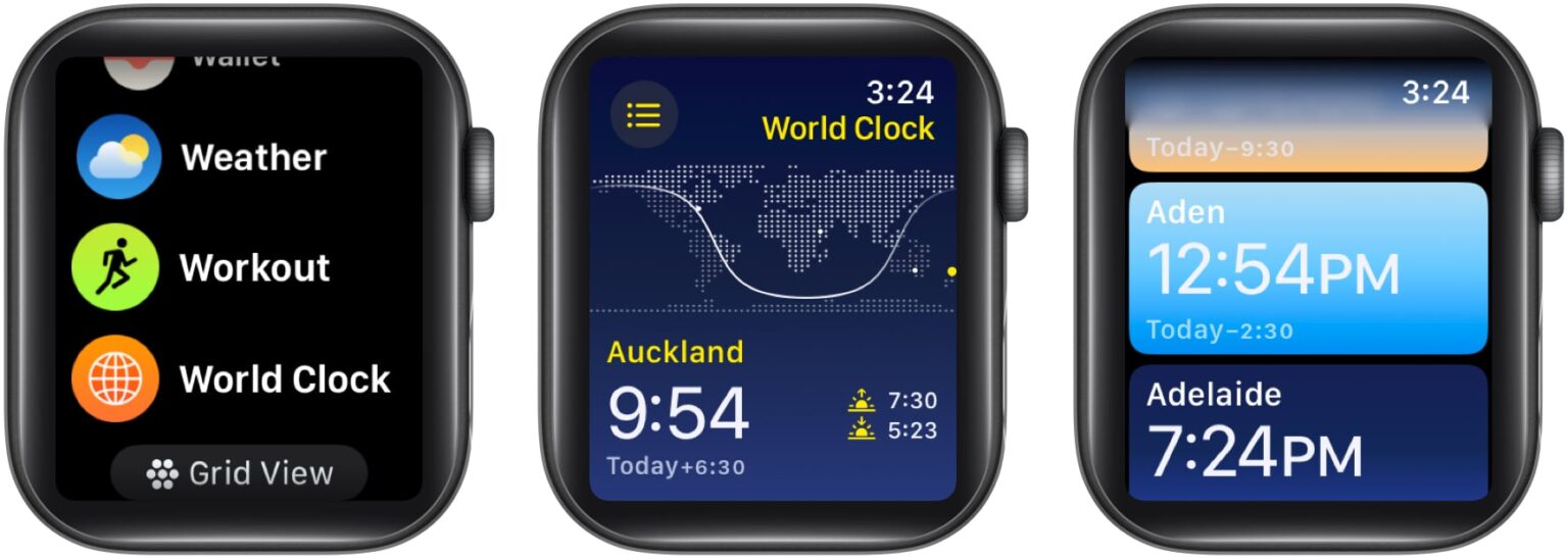 How to add and view World Clocks on Apple Watch – iGeeksBlog
