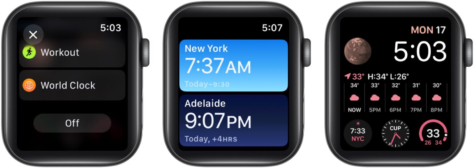 How to add and view World Clocks on Apple Watch – iGeeksBlog