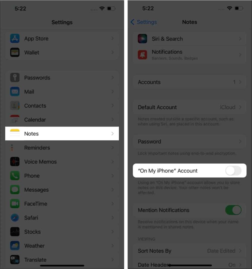How to fix Notes not syncing between iPhone and Mac - iGeeksBlog