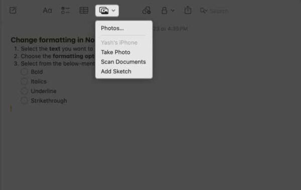 20+ Tips to use Apple Notes app on Mac – iGeeksBlog
