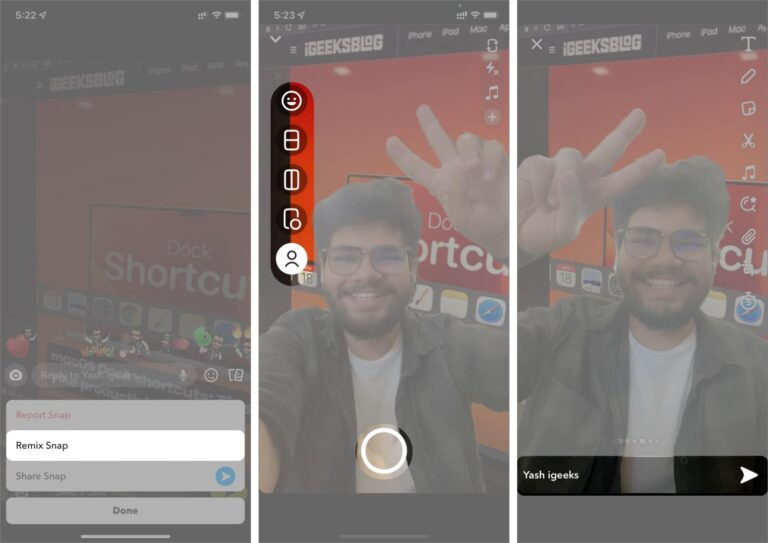 How to Remix Snaps on Snapchat