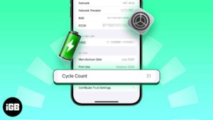 How to Check iPhone Battery Cycle Count (Works on All)