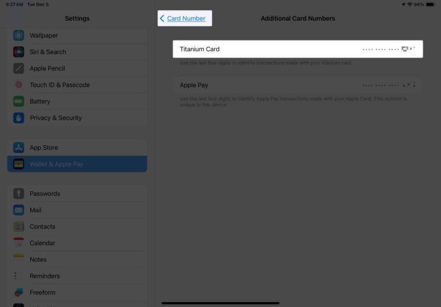 How to find Apple Card number on iPhone, Mac, or Apple Watch – iGeeksBlog