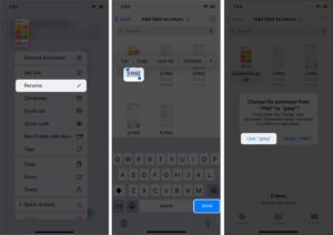How to view and change file extensions on iPhone and iPad easily