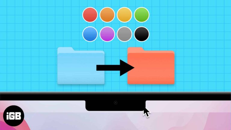 How to change folder color on Mac: 3 Easy methods - iGeeksBlog