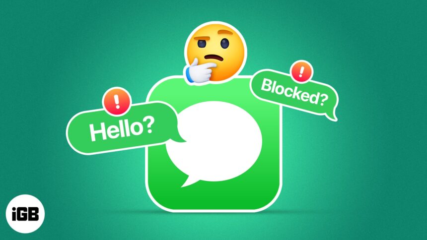 How to know if someone blocked you on iMessage (2025 guide)