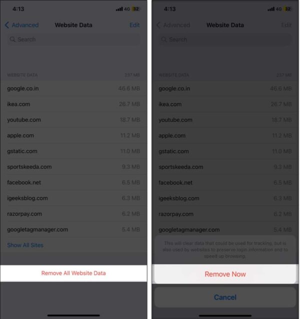How to clear Safari cache, history and cookies on iPhone or iPad ...