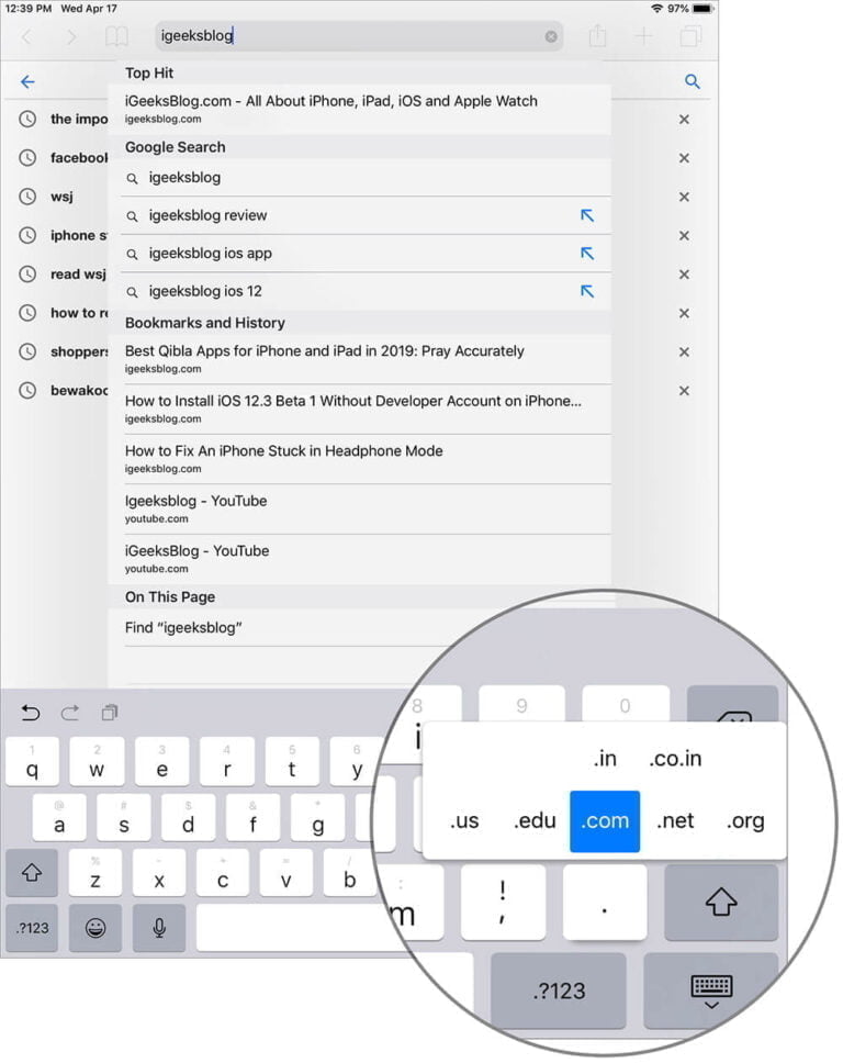 iPad Typing Tips and Tricks for Faster Typing on Your Tablet – iGeeksBlog