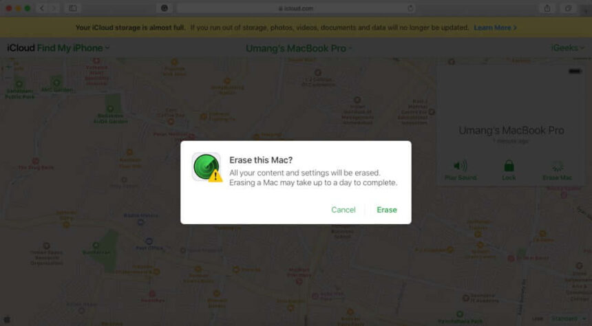How to Remotely Wipe a Lost Mac Using iPhone, iPad, or iCloud