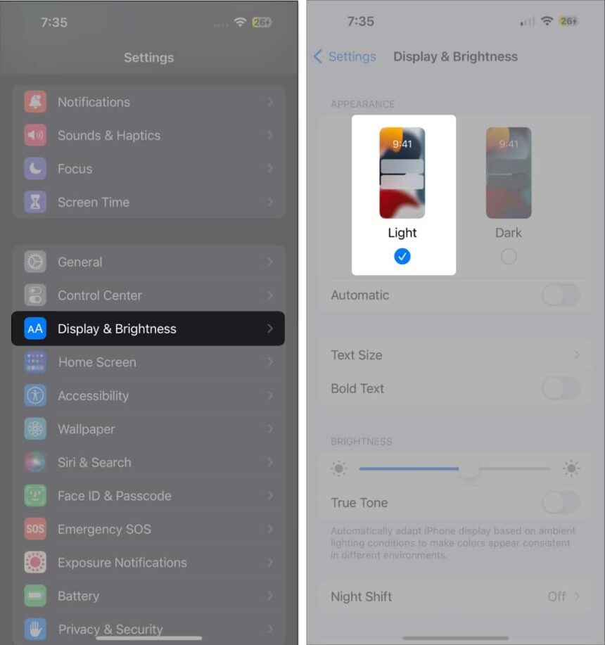How to Fix iPhone Screen Dim Issue – iGeeksBlog