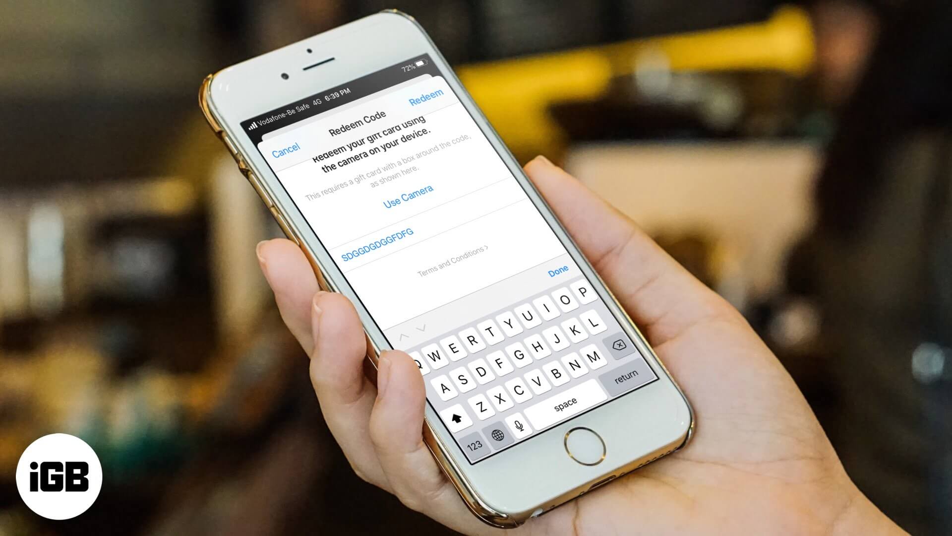 How to Redeem App Store and iTunes Gift Card - iGeeksBlog
